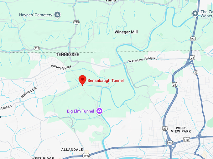 16. sensabaugh tunnel map