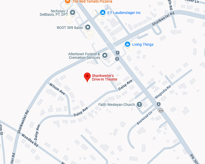 16. shankweiler's drive in theatre map