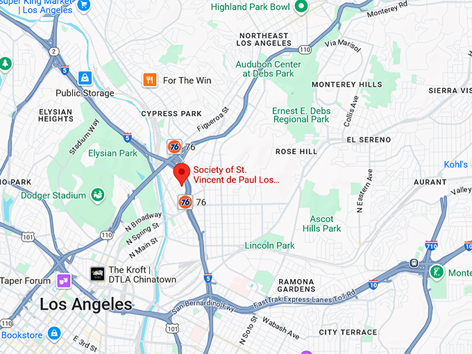16. society of st. vincent de paul los angeles thrift store map