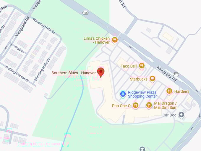 16. southern blues hanover map