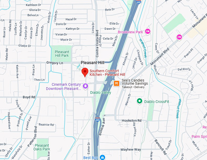 16. southern comfort kitchen pleasant hill map
