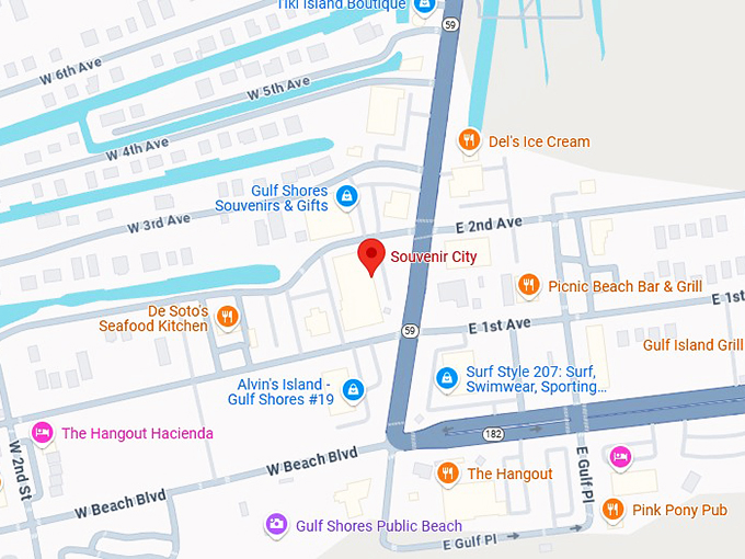 16. souvenir city map