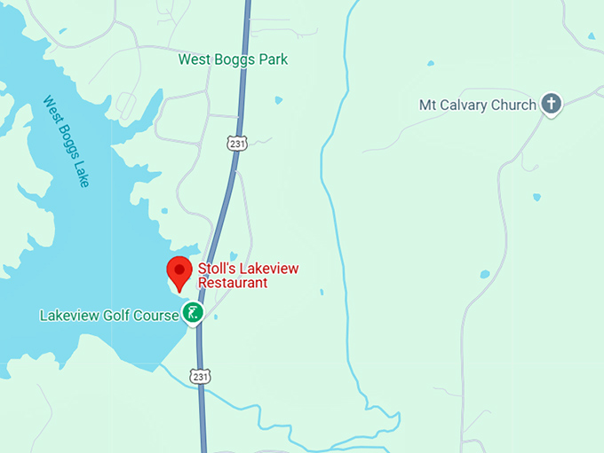 16. stoll's lakeview restaurant map