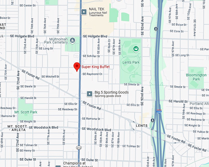 16. super king buffet map