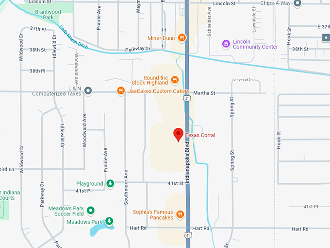 16. texas corral map