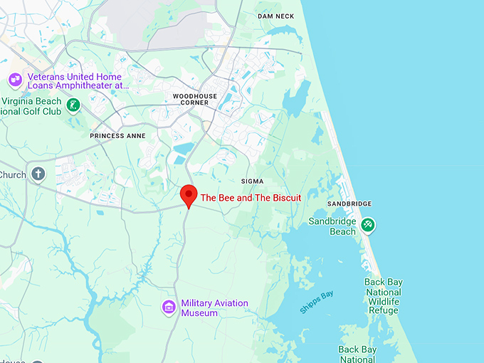 16. the bee and the biscuit map