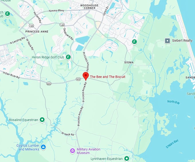 16. the bee and the biscuit map