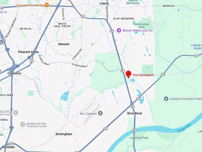 16. the fish market map