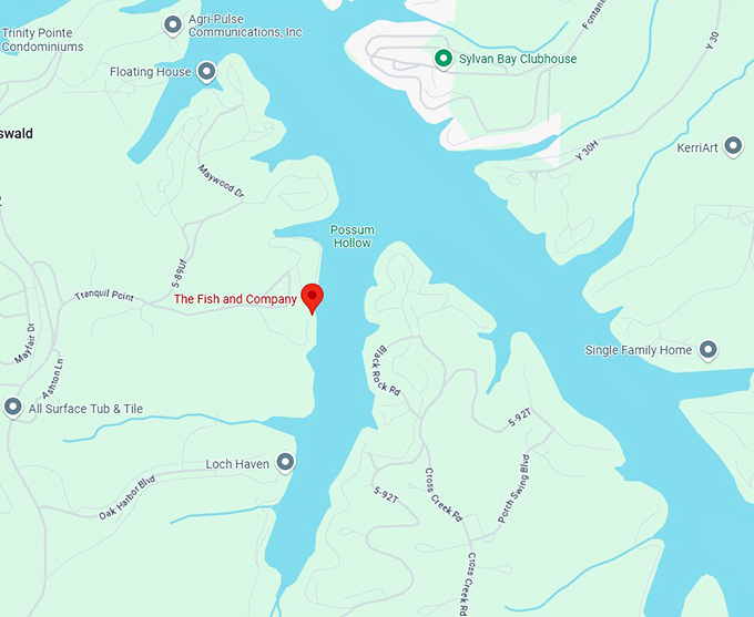 16. the fish and company map