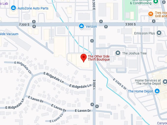 16. the other side thrift boutique map