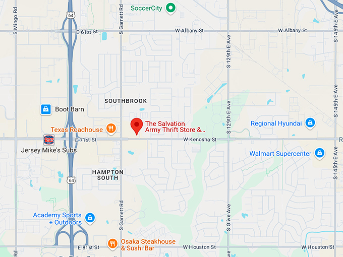 16. the salvation army thrift store & donation center (4700 w kenosha st) map