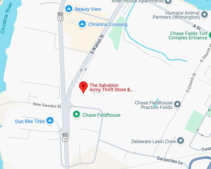 16. the salvation army thrift store & donation center 610 s walnut st map