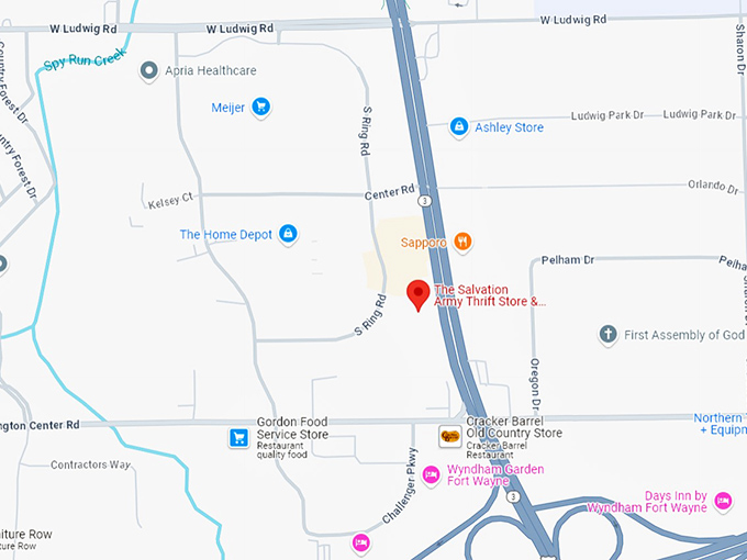 16. the salvation army thrift store & donation center map