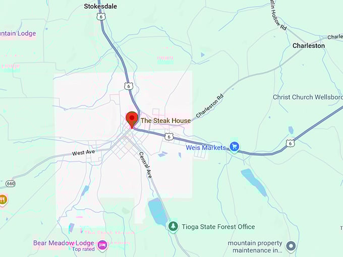 16. the steak house map