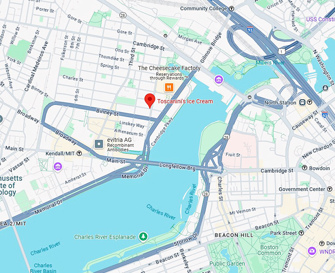 16. toscanini's ice cream map