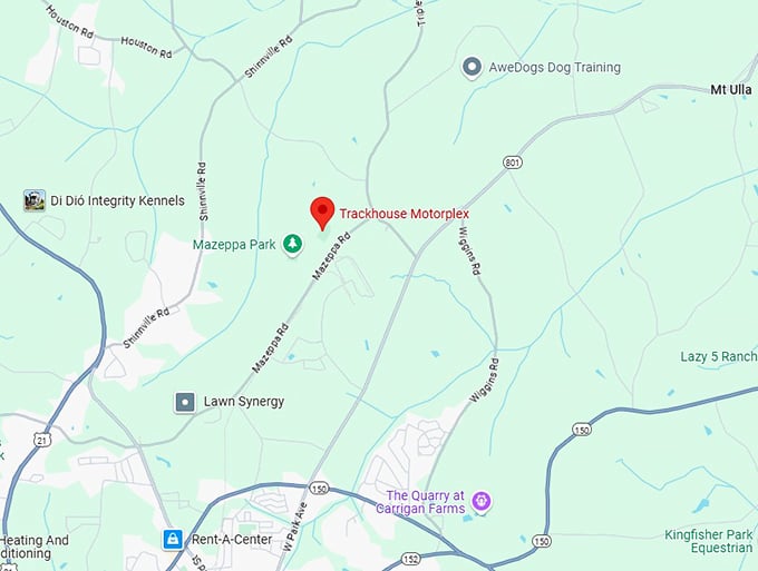 16. trackhouse motorplex map