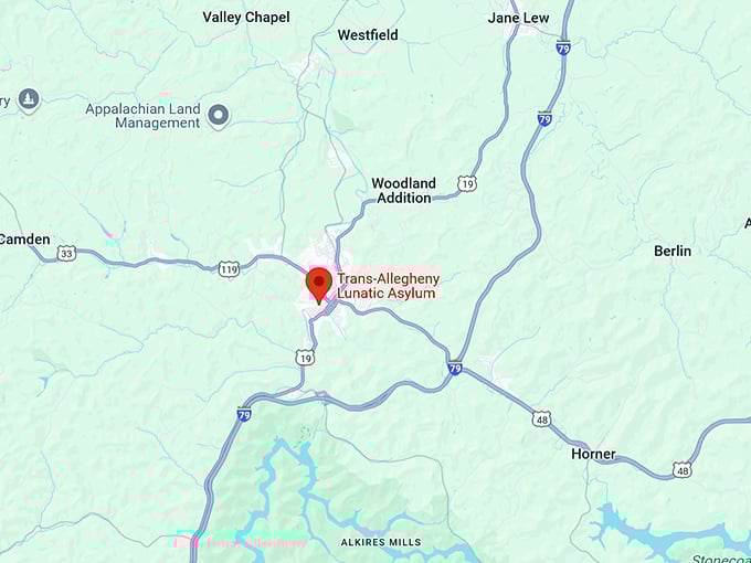 16. trans allegheny lunatic asylum map