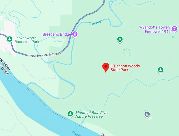 16. tulip valley trail loop map