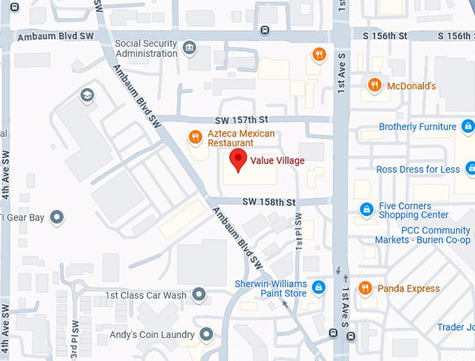 16. value village map