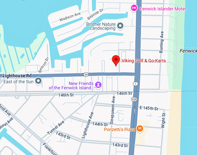 16. viking golf & go karts map