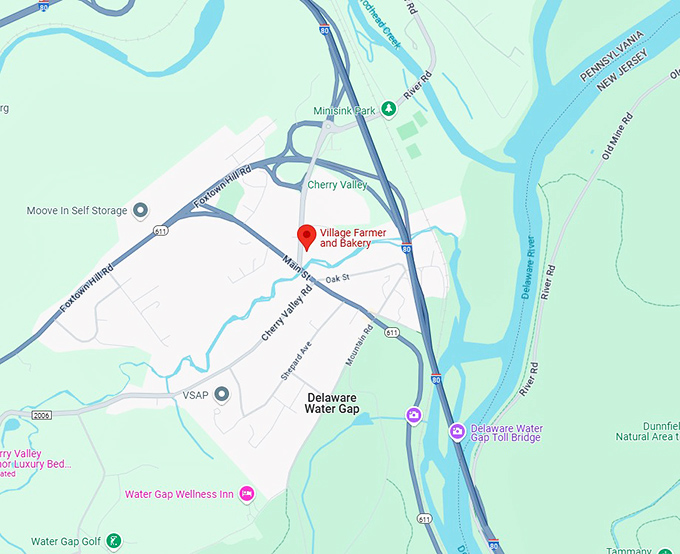 16. village farmer and bakery map