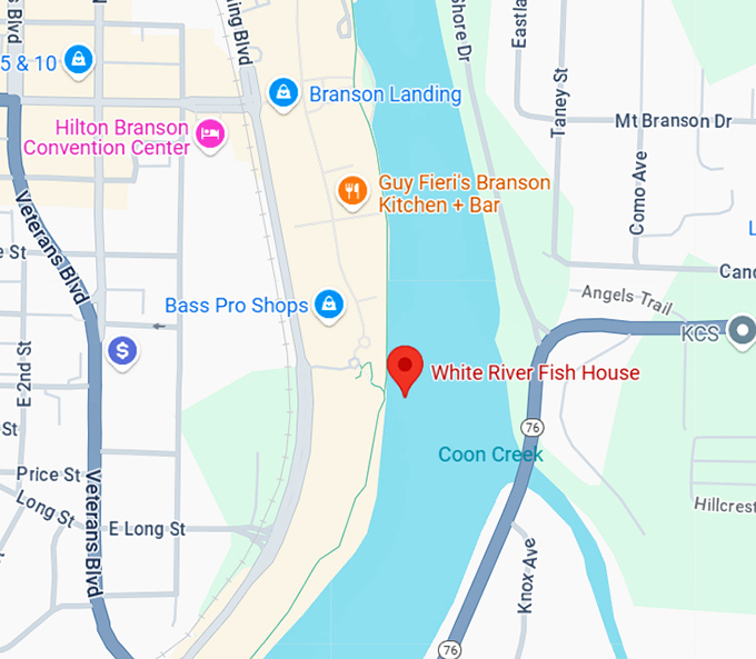 16. white river fish house map