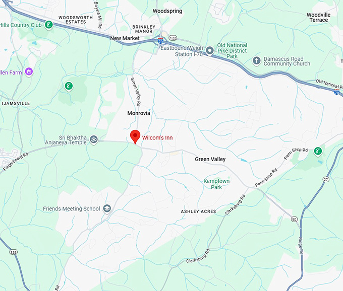 16. wilcom's inn map