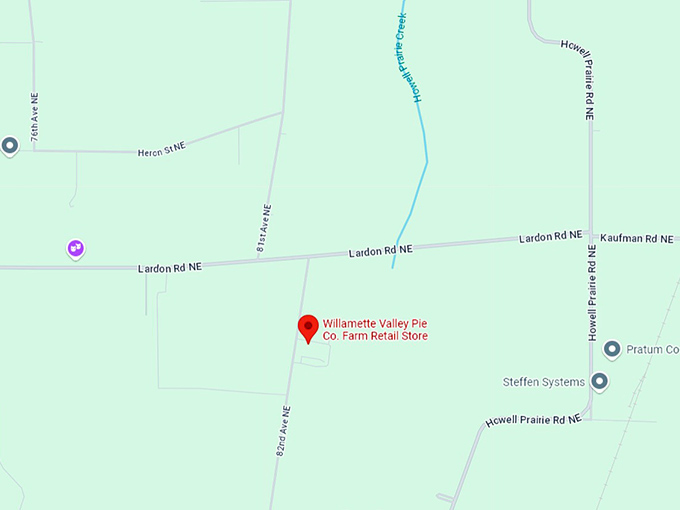 16. willamette valley pie company map