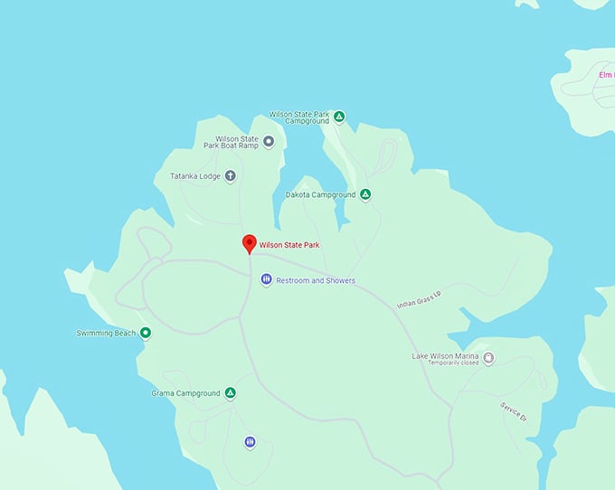 16. wilson state park map