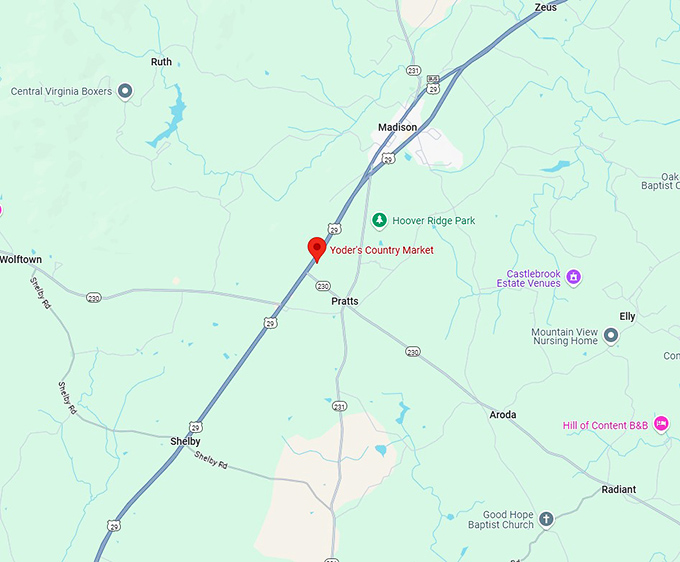 16. yoder's country market map
