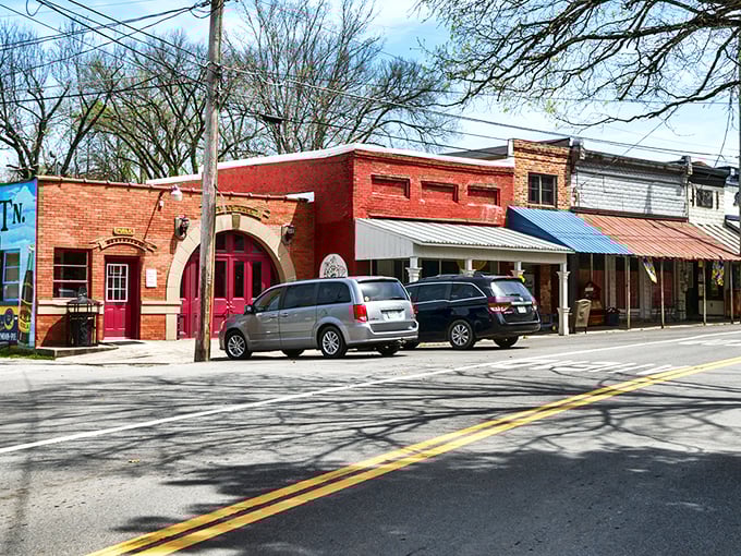 Bell Buckle's Main Street &ndash; where time slowed down, took a seat, and decided to stay for pie.