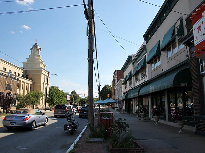 Berkeley Springs: Historic charm meets modern whimsy on this quintessential small-town main street, where George Washington once strolled (though probably with fewer traffic lights).