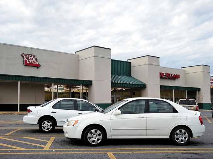 Value Village's unassuming exterior hides a treasure trove within. Like finding a $20 bill in last year's winter coat!