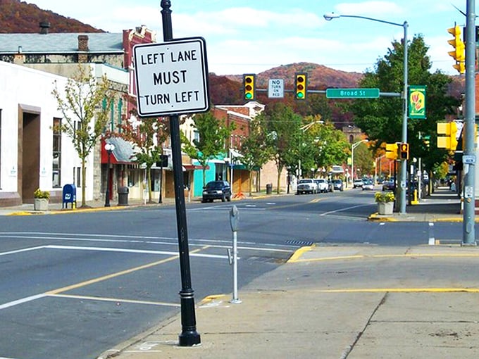 Emporium's main street feels like stepping into a Norman Rockwell painting where everyone knows your coffee order and your Social Security check stretches like saltwater taffy.