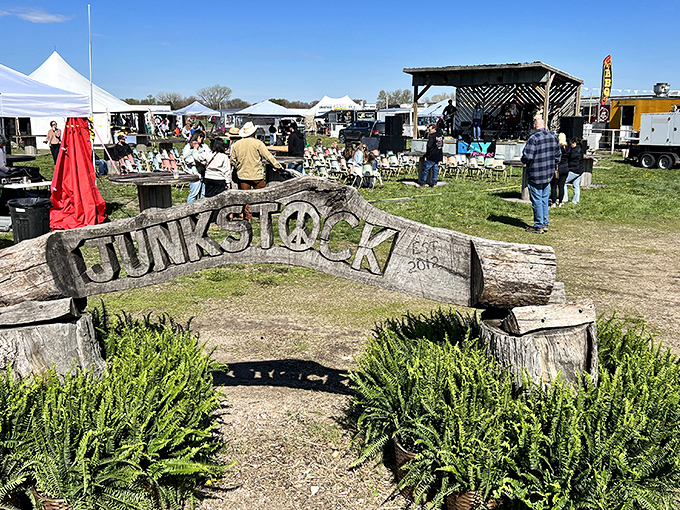 The gateway to treasure hunting! Old Cheney Road Farmers' Market welcomes weekend warriors with promises of fresh finds and friendly faces. 
