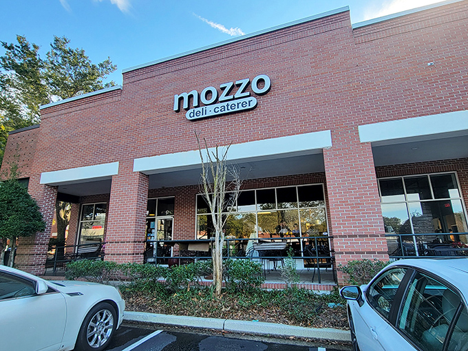 Mozzo Deli's brick exterior might look modest, but inside? Sandwich magic that would make Merlin himself order seconds!