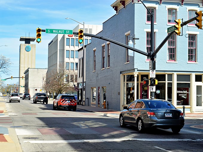Downtown Muncie looks like a Norman Rockwell painting come to life, with historic buildings and traffic lights that have witnessed generations of Hoosiers.