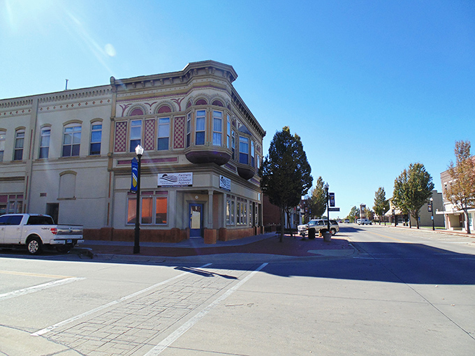 Historic charm meets small-town affordability in downtown Parsons, where these beautiful brick buildings house budget-friendly businesses.
