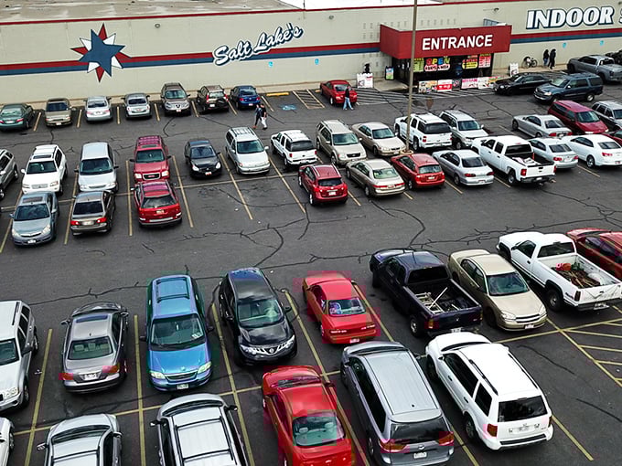 The packed parking lot tells the story &ndash; treasure hunters know where the good stuff hides on weekends!