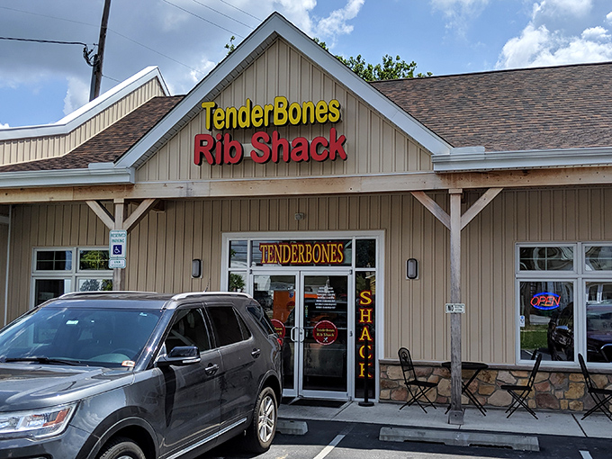 TenderBones Rib Shack (Bear): The sign says it all! This unassuming tan building houses smoky treasures that'll have you planning your next visit before finishing your first bite.