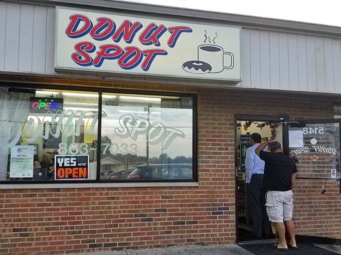 The Donut Spot's unassuming storefront hides a wonderland of fried dough treasures that locals line up for at dawn.