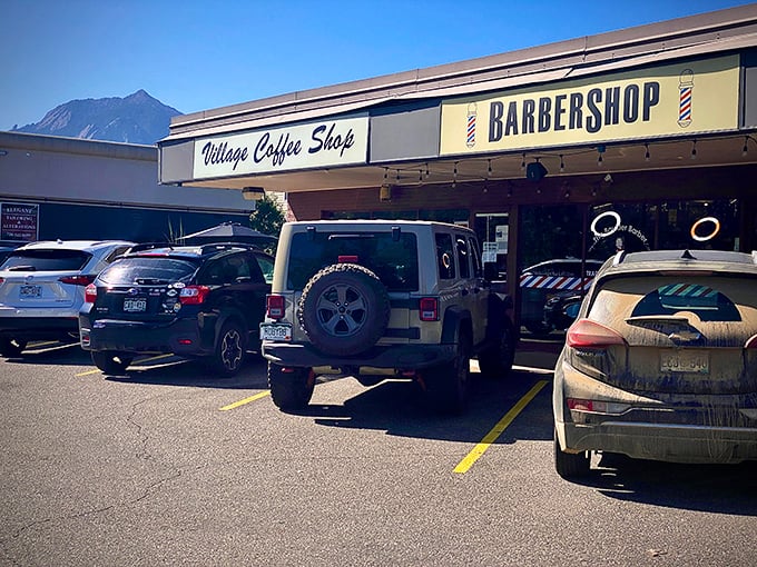 Village Coffee Shop's humble exterior hides Boulder's breakfast treasure &ndash; like finding a gold mine behind a garden shed!