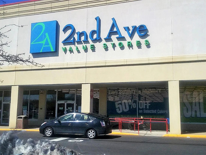 Bargain paradise awaits! This unassuming storefront hides enough deals to make even the most frugal shopper break into spontaneous cartwheels.