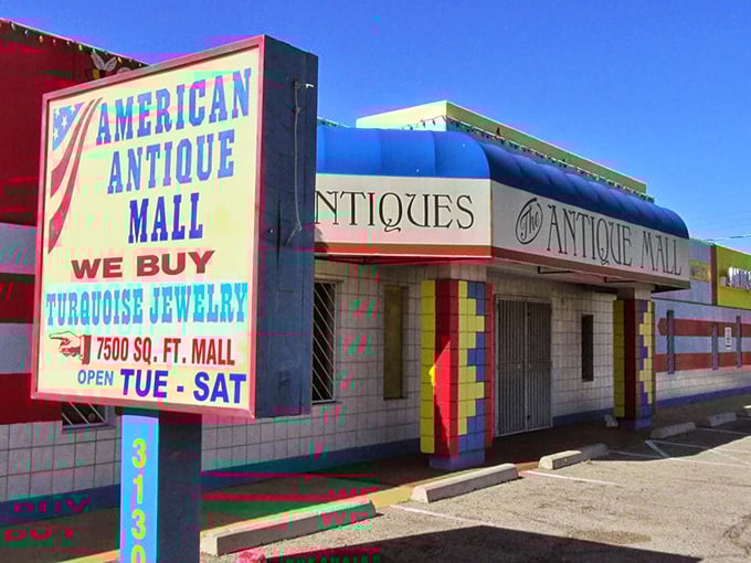 "We Buy Turquoise Jewelry" isn't just a sign&mdash;it's an invitation to the Southwest's sparkling past. This 7,500 sq. ft. wonderland awaits Tuesday through Saturday.