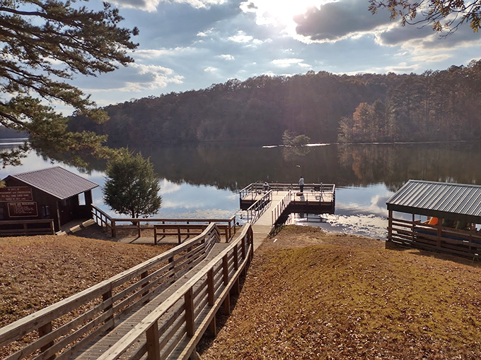 Morning reflections paint a double masterpiece at Big Hill Pond &ndash; where every ripple tells a different story.