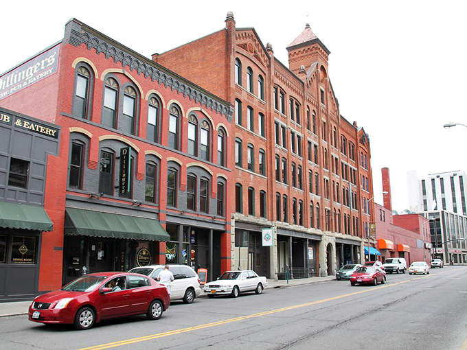 Historic architecture meets modern affordability in Binghamton's charming downtown district.
