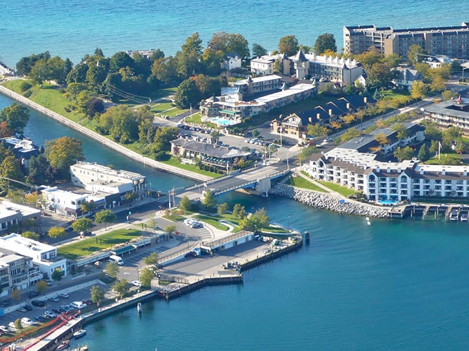 Where land meets water: Charlevoix's picture-perfect harbor shows why Michigan's coastal towns steal hearts.