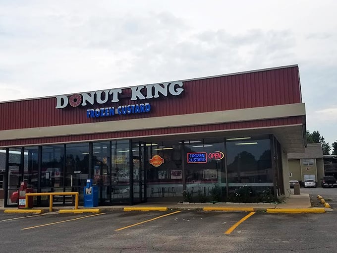 Where frozen custard meets fried dough paradise. This Norman institution has been making mornings better since before Instagram made food famous.