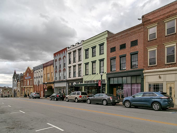 These colorful buildings aren't just pretty faces&mdash;they're guardians of Kentucky's oldest settlement, standing proud since frontier days.