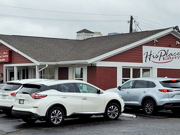 Cars fill the parking lot for good reason - this unassuming spot makes fried chicken that could make a vegetarian question their life choices.